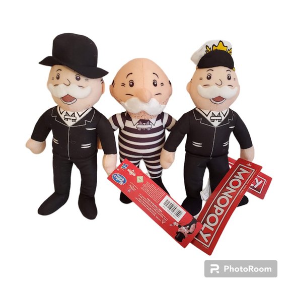 toy factory | Toys | Mr Monopoly Uncle Pennybags Jail Free Plush Doll ...